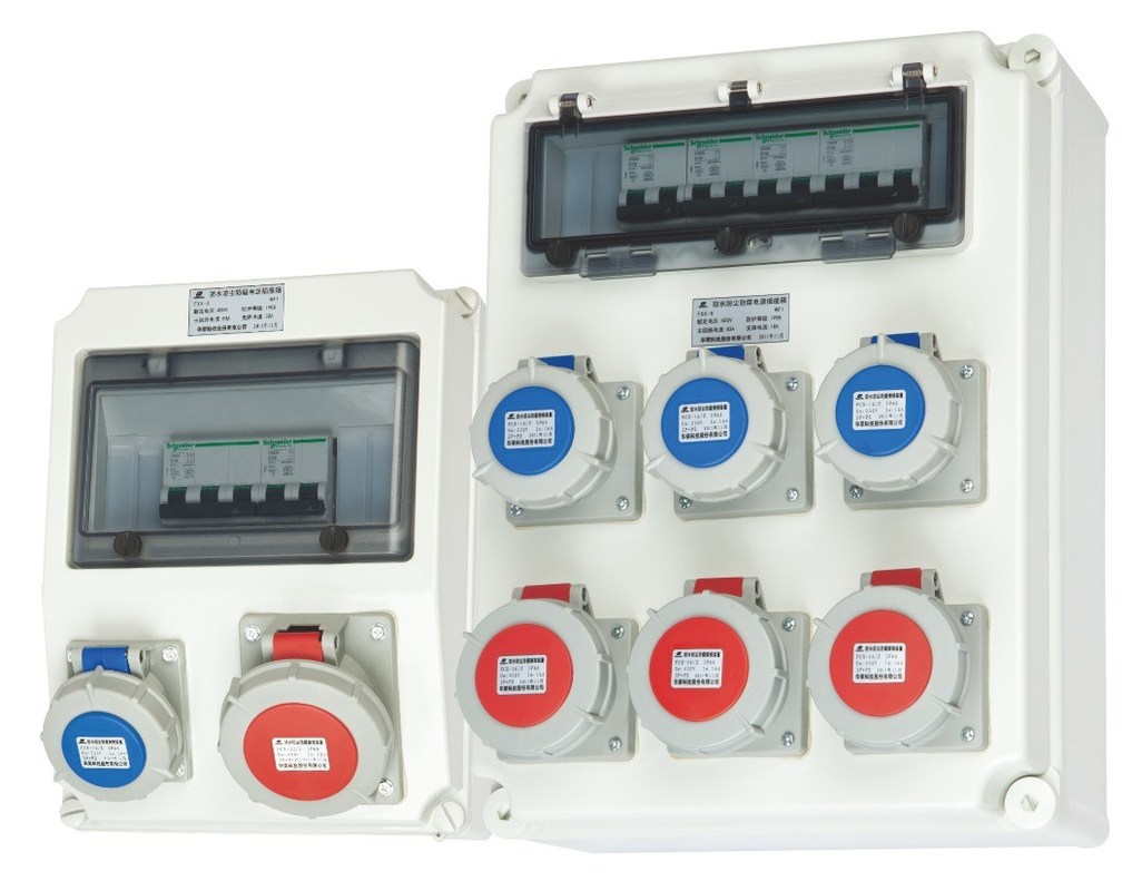 Seri FXX IP66 tahan cuaca Kotak soket listrik industri luar ruangan 16A ...